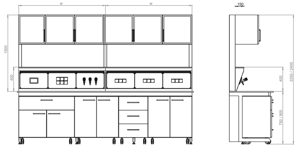 Side Service Unit – ALPTEK