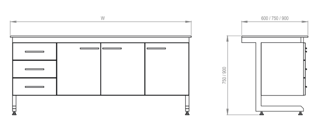 Wall Work Benches – ALPTEK