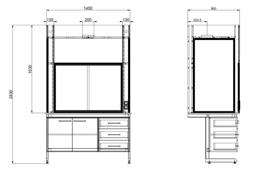 Ventiled Work Cabinet – ALPTEK